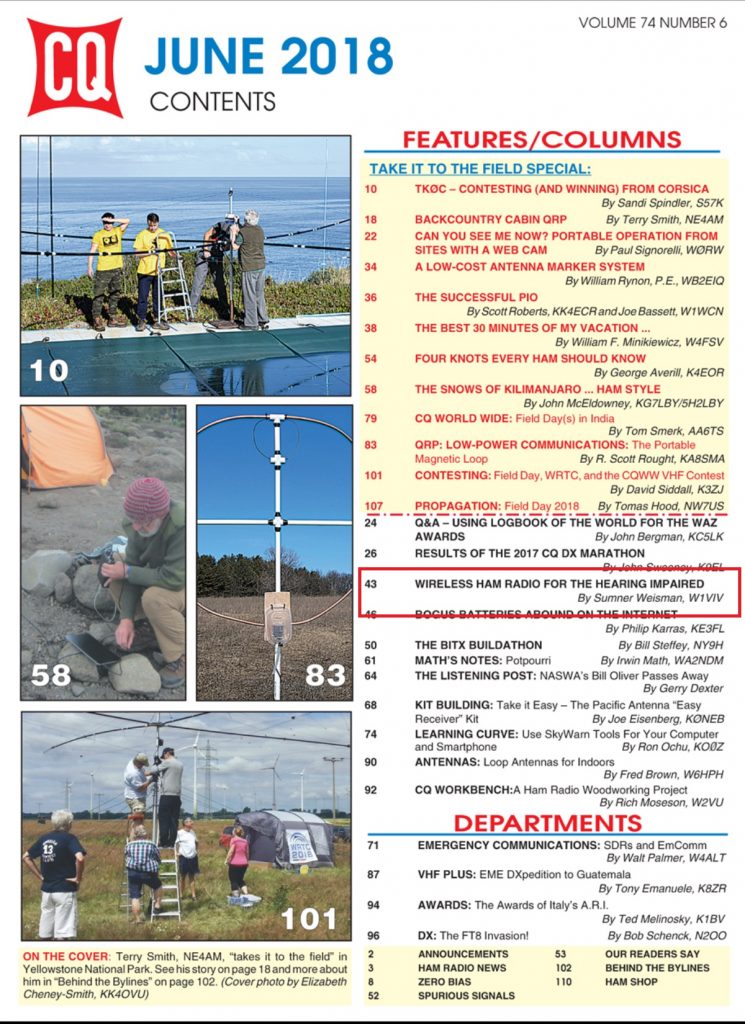 W1VIV Article Featured in CQ Magazine – Eastern Massachusetts ARRL