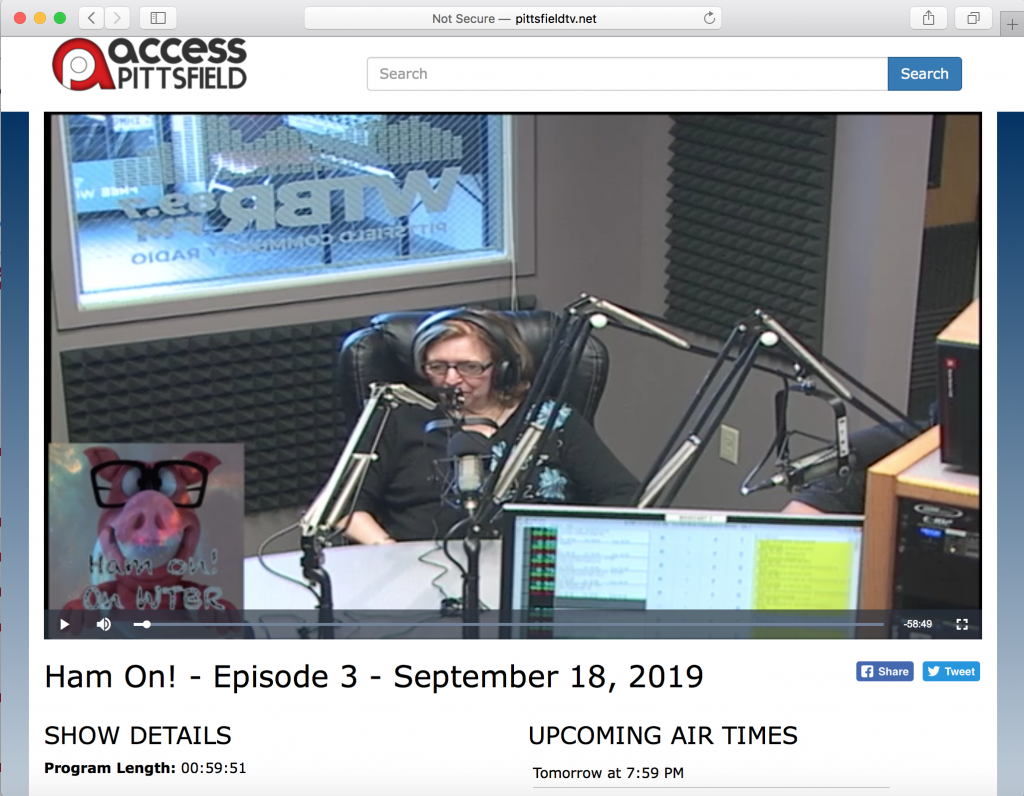 N1DM Featured on Pittsfield Community TV, WTBR-FM, March 25, 2021 ...