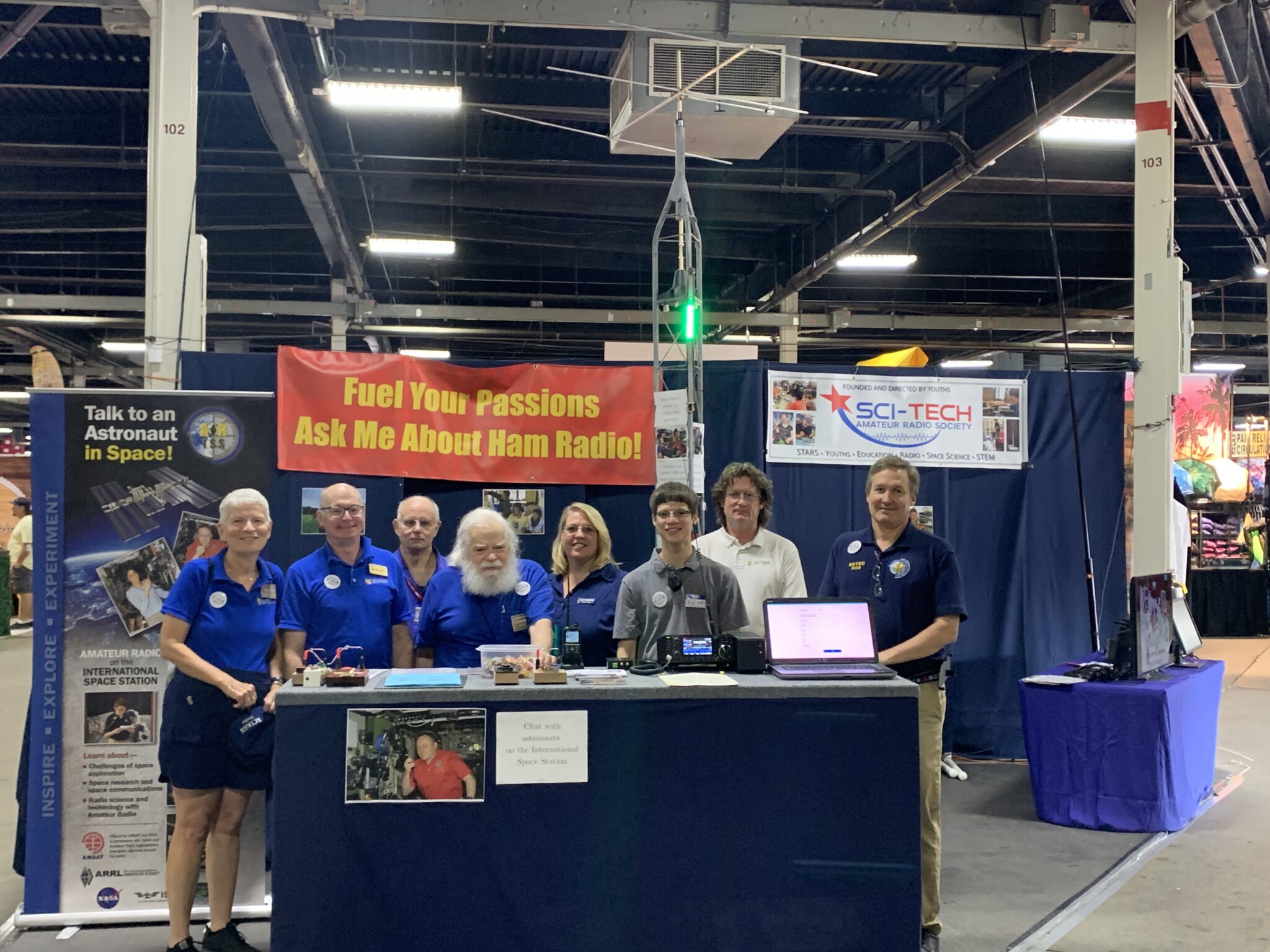 New England Sci-Tech Members Staff The BIG E Booth – Eastern Massachusetts ARRL